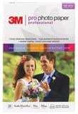 3M Pro Photo Paper Professional 4-Inch x 6-Inch size, 20 sheets ...