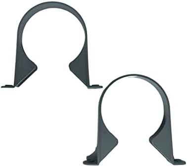 FLOPLAST 110mm Soil Pipe Clip Grey - Bag of 2 : Amazon.co.uk: DIY & Tools