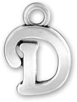 Amazon.com: Script Letter D Charm [Jewelry]: Clothing, Shoes & Jewelry