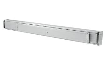 CRL Satin Almn 36" Jackson 1285 Push Pad Concealed Vertical Rod Right ...