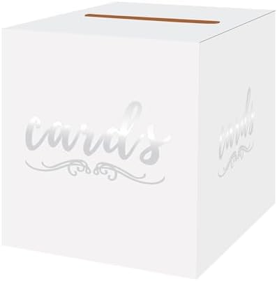 Amazon.com: Creative Converting Chalkboard Card Box, 12" x 12", Black ...