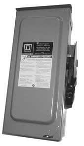 Square D H363RB, 100A DC Disconnect Fused 3-Pole: Amazon.com: Tools ...