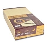Tops Docket Gold Legal Pad - 50 Sheet - 20.00 Lb - Legal/wide Ruled ...