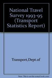 Buy National Travel Survey (Transport Statistics Report) Book Online at ...
