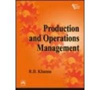 Buy Production and Operations Management Book Online at Low Prices in ...