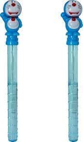 Buy Roxico Doraemon Large Bubble Blaster Stick for 3+ Kids (Set -2 ...