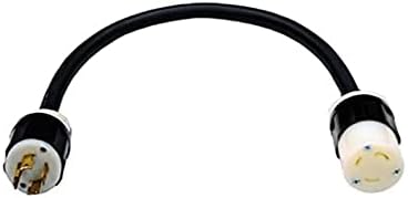 Amazon.com: NEMA L14-30P to NEMA L5-20R Adapter - 30A 125/250V to 20A ...