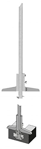 Depth Vernier Caliper, 200/100 mm 1/20 mm, INOX, Chromed, with Two ...