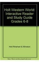 Western World, Grades 6-8 Interactive Reader and Study Guide: Holt ...
