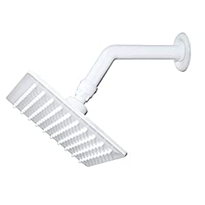 TARANG ABS Over Head Shower Ultra Slim Arm Square Pack of 1 Bath Shower ...