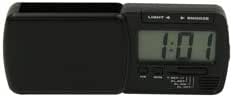 RoadPro RP0203 Travel Clock with Sliding Case (Battery Operated), Clock ...