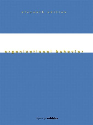 Organizational Behavior (11th Edition): Robbins, Stephen P ...