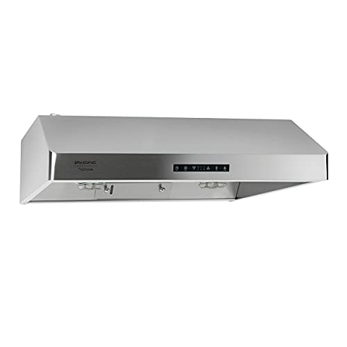 Pacific Trusteam 30" Under Cabinet Hood, Auto Steam Cleaning, 900+ CFM ...