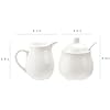 Amazon.com | Ceramic Colorful Creamer and Sugar Set with Lid Spoon ...