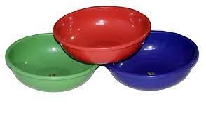 Virgin 17 Inch Unbreakable Round PPCP Polypropylene Plastic Ghamela ...