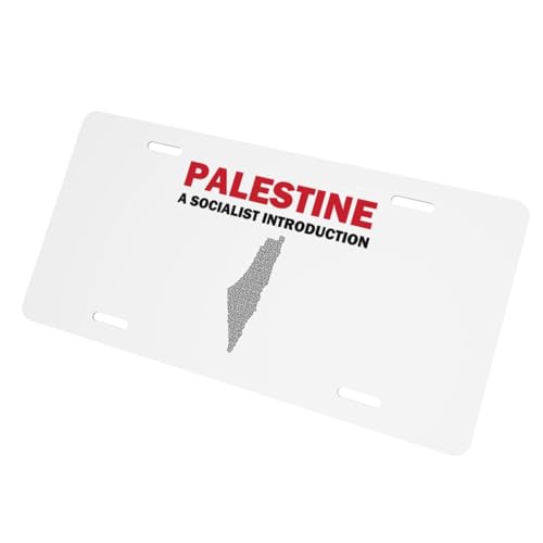 Snapklik.com : Palestine A Socialist Introduction License Plate Frame 6 ...