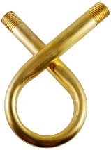 Amazon.com: Pressure Gauge Pigtail Syphon - 1/4" Angle Pigtail - G60001 ...