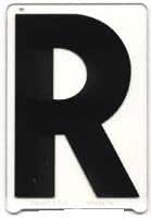 Amazon.com : Gemini Pronto Sign Letters Set of 250 ADM 4"H on 4 7/8"H ...