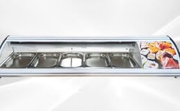 Refrigerated Sushi Display Cooler Case Countertop 52 Commercial ...