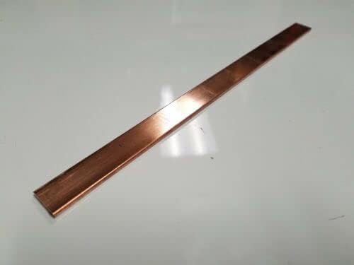 Amazon.com: 110 Copper bar 1/2 Hard, 1/8" Thick x 3/4" Wide x 12 inch ...