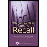 Medical-surgical Nursing Recall (Recall Series) : Bickston, Tamara H ...