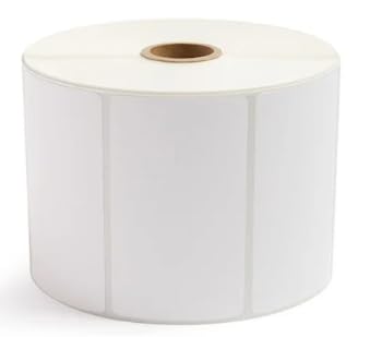 50x25 Direct Thermal Non Tearable Label Rolls, 1 Roll of 2000 Pcs ...