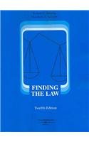 Finding the Law, 12th Edition (American Casebooks): Berring, Robert ...