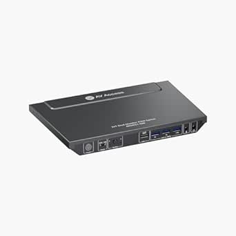 Amazon.com: Dual Monitor KVM Switch for 2 Computers – Supports 1080P ...
