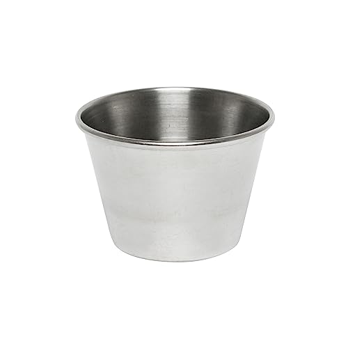 Snapklik.com : Set Of 24 Stainless Steel 2.5 Oz Condiment Sauce Cups ...