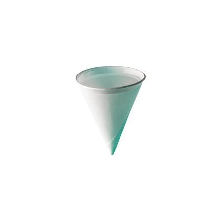 Box of 1000 Cone Cups 4oz (100ml) White Cone Cups Paper Water Cones ...