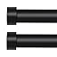 Amazon.com: OLV Gold Curtain Rods for Windows 66 to 120 Inch, 1 Inch ...