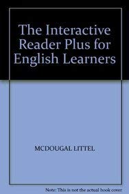 Language of Literature, Grade 10 the Interactive Reader Plus for English Learners: Mcdougal ...