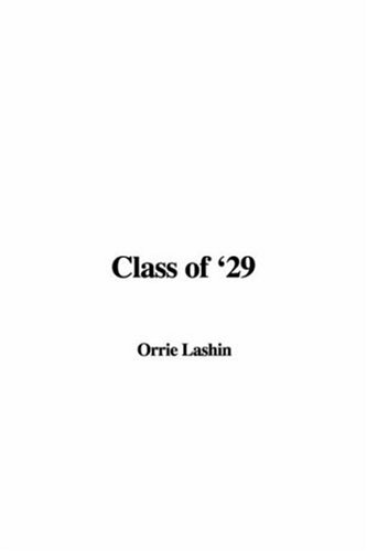 Amazon | Class of '29 | Lashin, Orrie | Drama