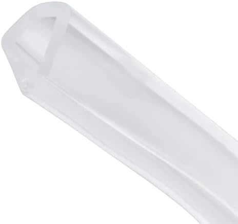 homeemoh 6.5ft/2Meters Clear U Channel Edge Protector, Rubber Edge Trim ...