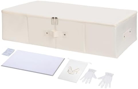 Amazon.com: Wedding Dress Storage Box Kit with 20 Sheets of Acid Free ...