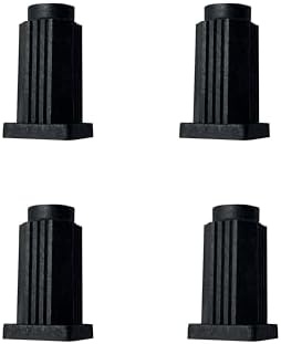 Amazon.com: ZHUUO 4PCS Square Caster Insert Cover Plastic Caster Socket ...
