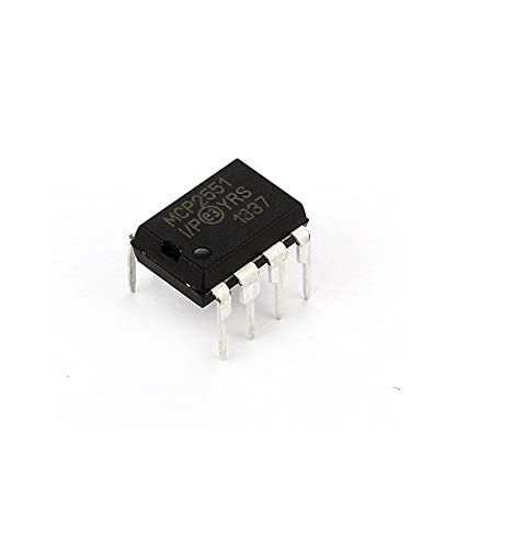 MCP2551-E/P - High Speed CAN Transceiver - DIP-8 Package : Amazon.in ...