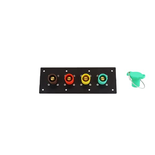 Amazon.com: Power Assemblies 4 Position CAM Lock Panel, 400 Amp, 3 ...
