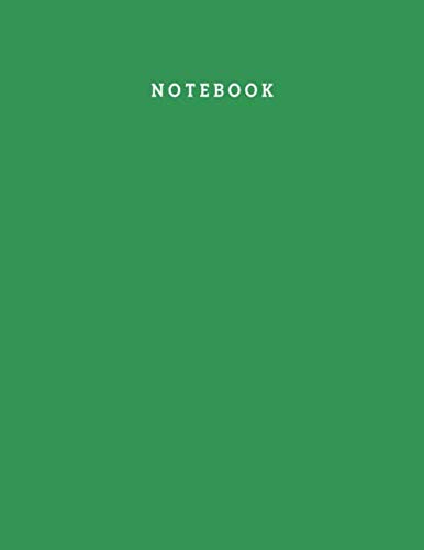 Amazon.com: Notebook: Blank Page Notebook Without Lines, Unlined ...