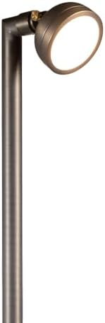 VOLT 12V Brass Round Directional Path & Area Light (Bronze) for Low ...