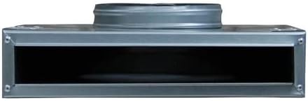 BUILDMART - 12" Plenum Box for [12" Linear Slot Diffuser - (1 Slot ...
