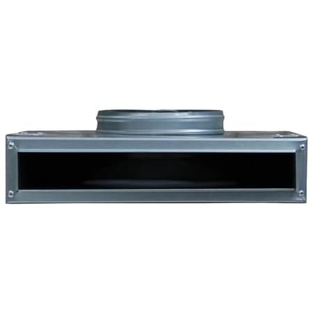 BUILDMART - 12" Plenum Box for [12" Linear Slot Diffuser - (2 Slot ...