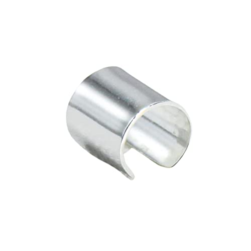 Amazon.com: Solid Sterling Silver Extra Wide Helix Ear Cuff Earring for ...