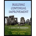 Building Continual Improvement: A Service Industry Guide: Wheeler ...