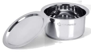 Buy HOMEPRIVILEZ Stainless Steel Capsule Bottom Heavy Induction Patila ...