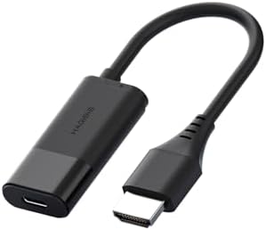 Hagibis HDMI to USB C Adapter, 4K@60Hz HDMI Male to USB-C Female Cable ...
