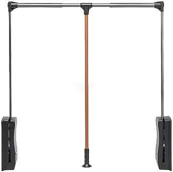 Soft Close Pull Down Closet Rods, Adjustable Wardrobe Rail Lift ...