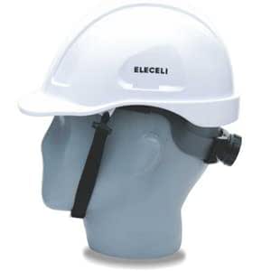 Eleceli Industrial Safety Helmet in White Colour with Ratchet Type ...
