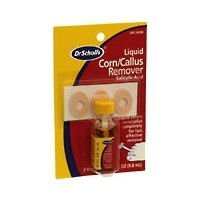 Amazon.com : Dr. Scholl's Liquid Corn & Callus Remover, Liquid Kit- 1/3 ...