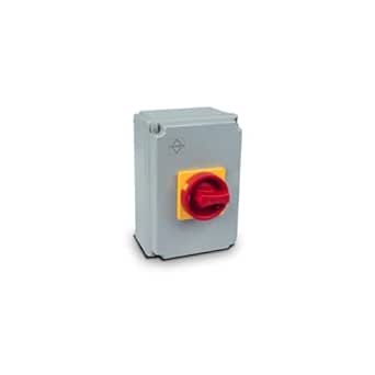 Lewden Die Cast Aluminium Isolator Switch (4P 80A) : Amazon.ae: Tools ...